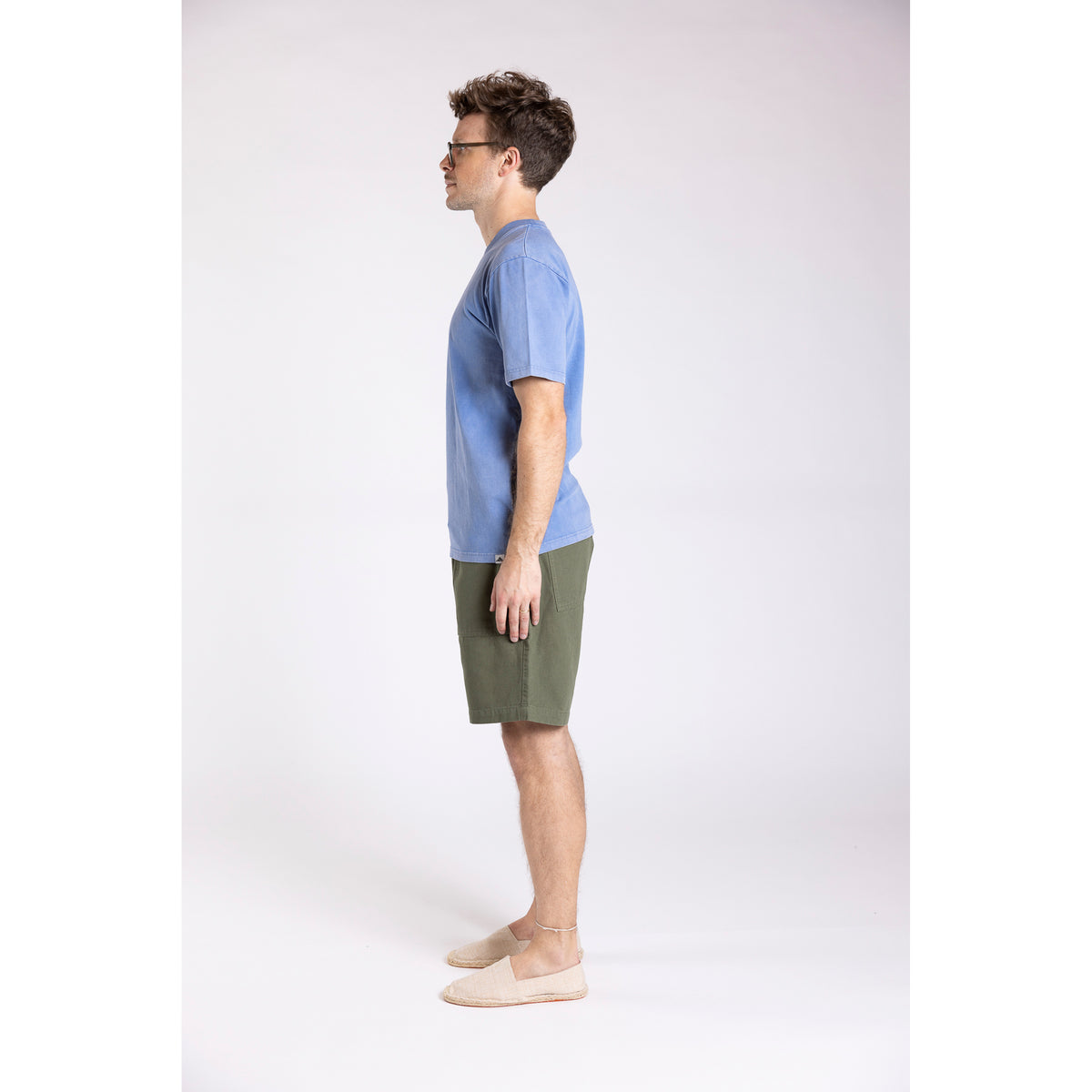Le Mont Saint Michel Tade Short Sleeve Fade Out Tee Blue | Clove & Creek