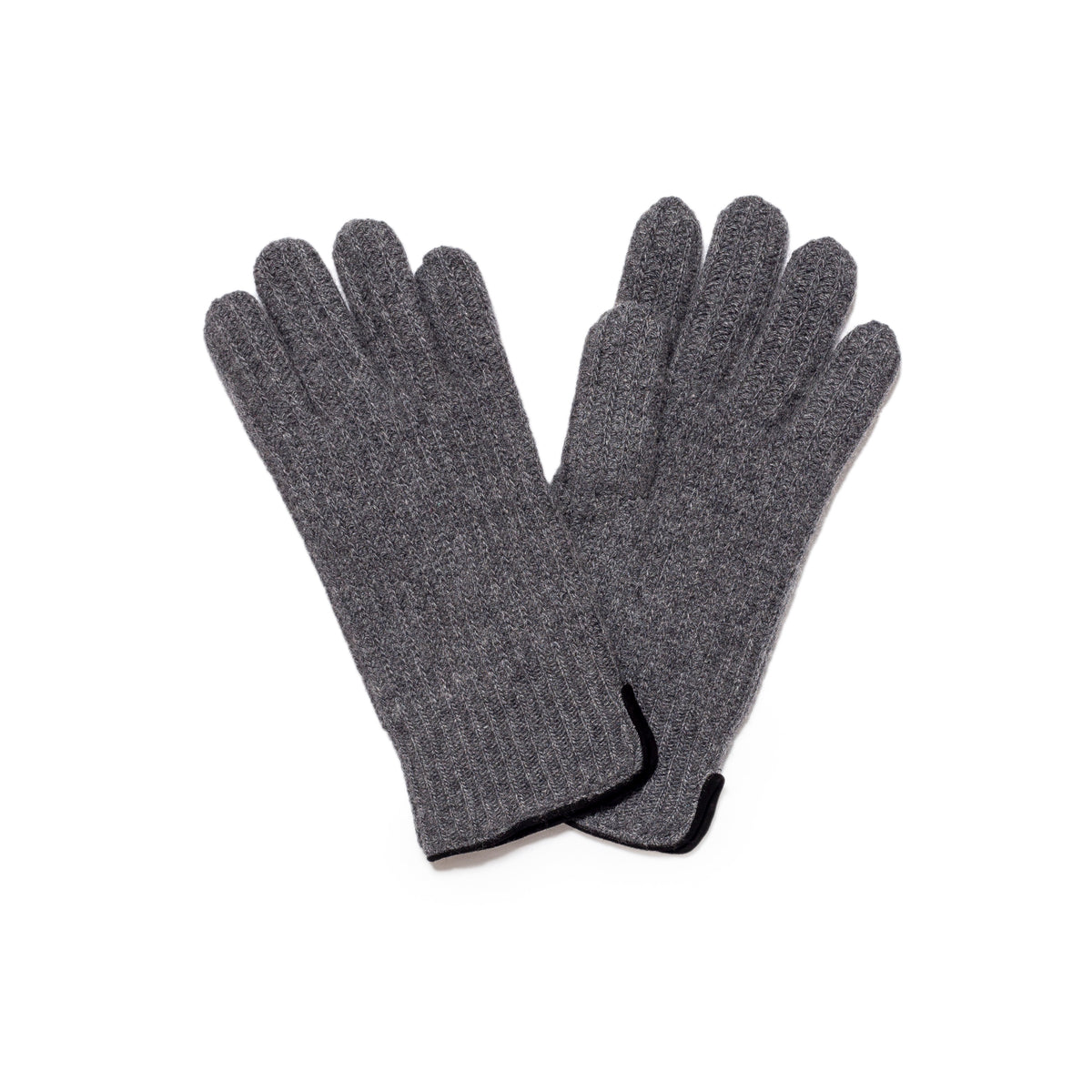 Charcoal Cashmere Gloves | Clove & Creek