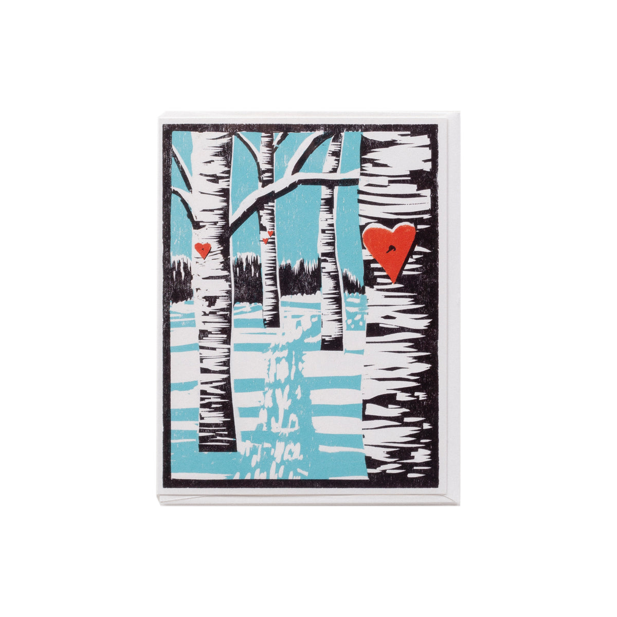 Heart of the Forest Letterpress Card | Clove & Creek