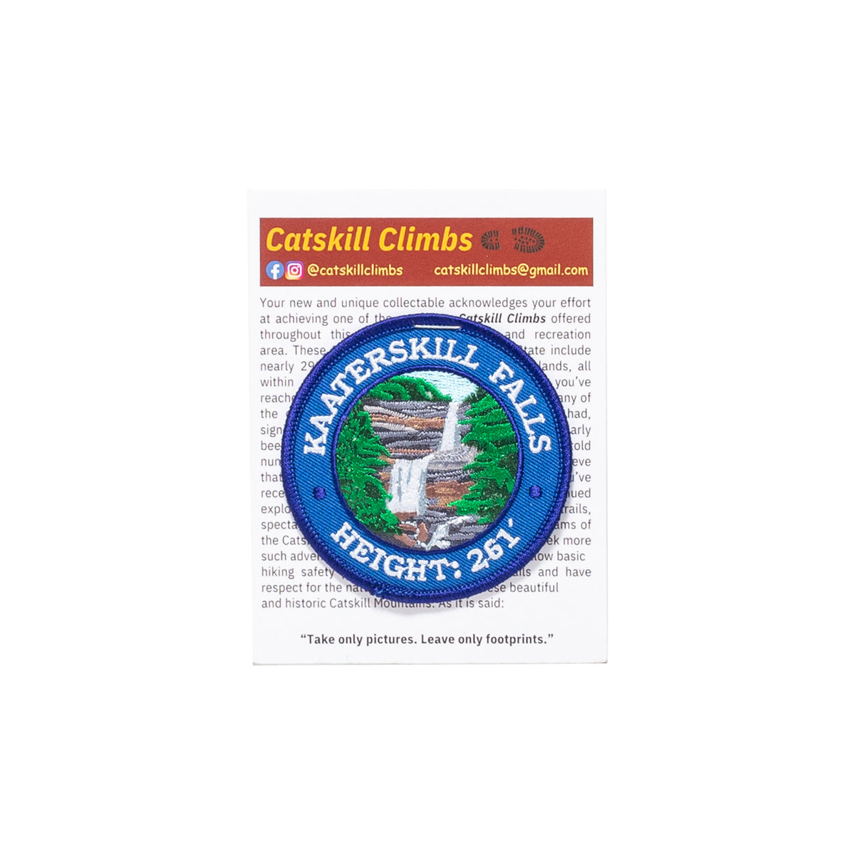 Kaaterskill Falls Patch | Clove & Creek